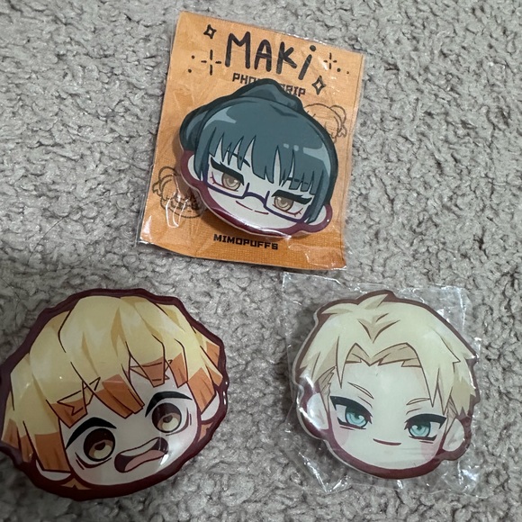 Cell Phones & Accessories | Anime Phone Grip Pop Sockets Jujutsu Kaisen ...